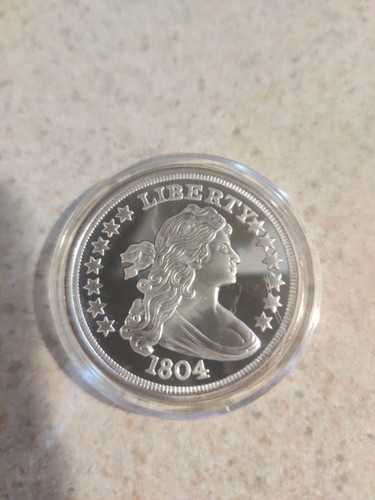 SPECTACULAR HISTORICAL LIBERTY ONE DOLLAR , 1804 "KING OF AMERICAN ...