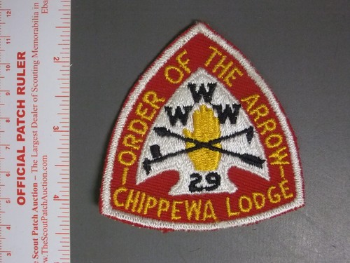 Boy Scout OA 29 Chippewa odd shape 6324NN | eBay