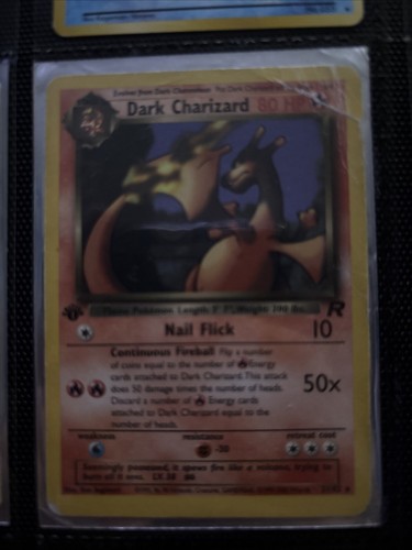 1ST EDITION Dark Charizard ungraded | eBay