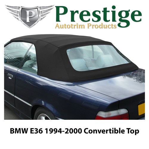 BMW E36 Convertible Top Soft Top Tops Roof Black Mohair Canvas 1994 ...
