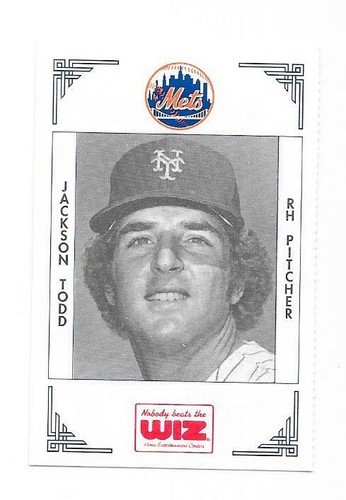 JACKSON TODD 1991 METS THE WIZ # 410 **FREE SHIPPING** | eBay