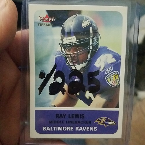 2002 Fleer Tiffany */225 Ray Lewis RAVENS | eBay