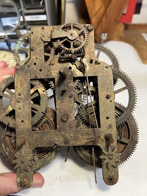 Antique Clock Movement | eBay