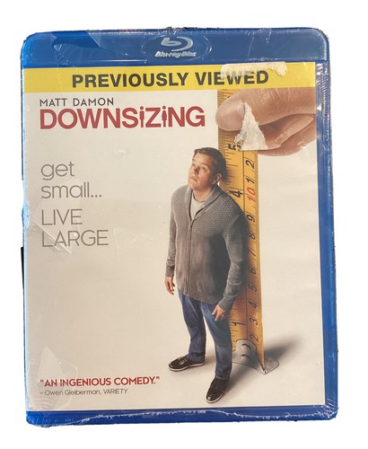 Downsizing (Blu-ray Disc, 2018, Previously Viewed) | eBay