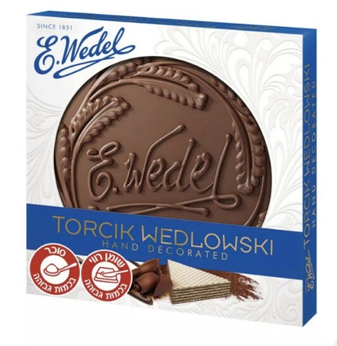 WAFFERS DARK CHOCOLATE E. WEDEL TORCIK WEDLOWSKI POLAND (8.82 OZ/ 250 ...