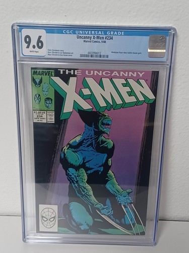 UNCANNY X-MEN #234 (Marvel Comics, 1988) CGC Graded 9.6 ~ WHITE Pages ...