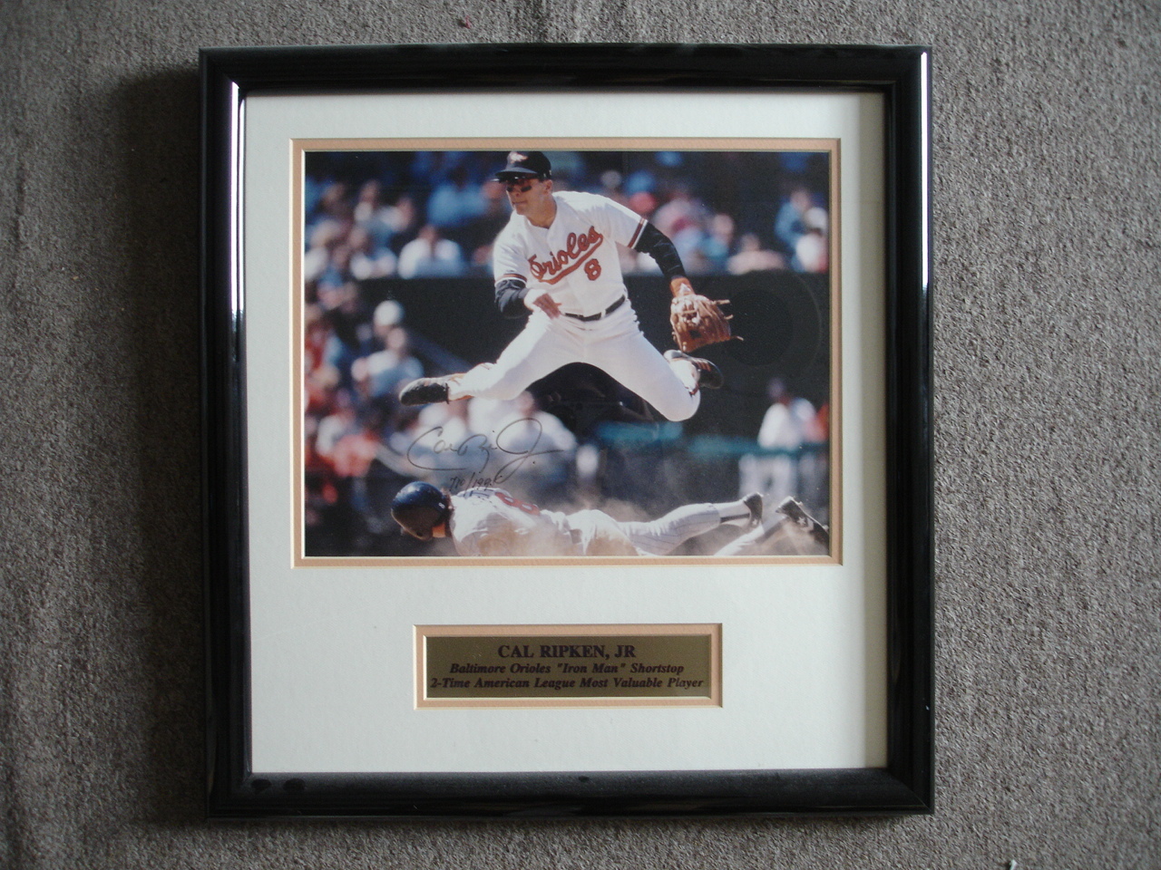 Cal Ripken Jr. Autographed Memorabilia | Signed Photo, Jersey ...