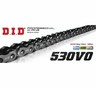 D.I.D DID 530 VO Oring Motorcycle Drive Chain Natural with Rivet Master ...