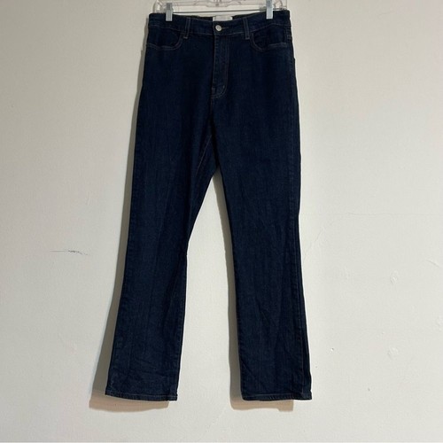 Barbara Casasola Straight Leg Dark Wash Jeans Size 42 US 4/6 | eBay