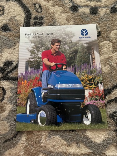 Ford LS25 LS35 LS45 LS55 Yard TRactor Brochure FCCA24 | eBay