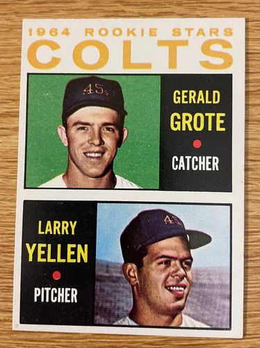 1964 Topps - 1964 Rookie Stars Jerry Grote, Larry Yellen #226 (RC) | eBay
