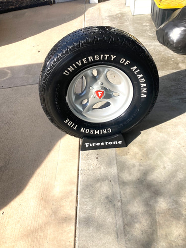 University of Alabama Crimson Tide- Firestone Automotive Tire | eBay
