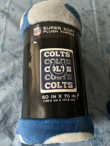 Colts Super Soft Plush Blanket | eBay