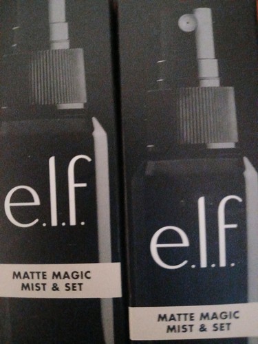 Lot Of 4 e.l.f, Matte Magic Mist & Set - Small, Lightweight,Mattifying ...