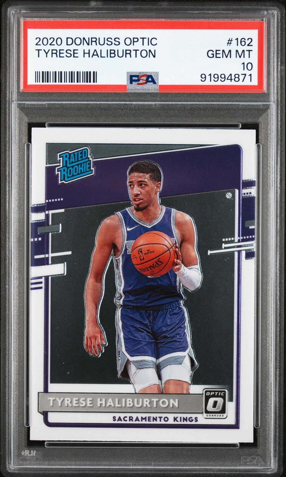 Tyrese Haliburton 2020 Optic #162 Base Price Guide - Sports Card Investor