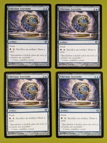 Etherium Astrolabe x4 Shards of Alara 4x Playset Magic the Gathering ...