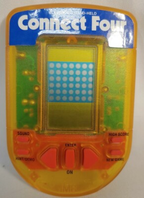 Connect Four Milton Bradley (1995) Retro Handheld Games