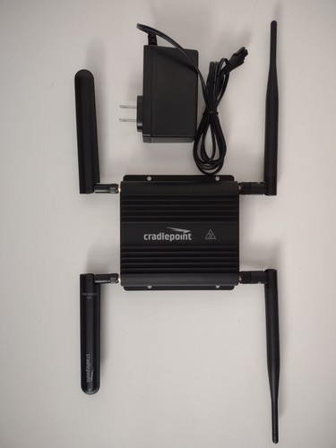 Cradlepoint IBR600C-LPE Semi-Ruggedized Router w/ GPS & Public Safety ...
