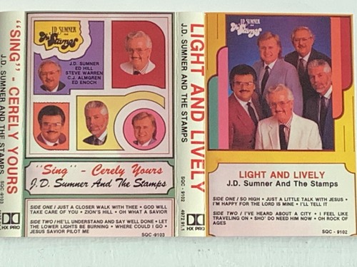 J.D. Sumner & Stamps LIGHT & LIVELY, SING CERELY YOURS 2 albums on CD ...