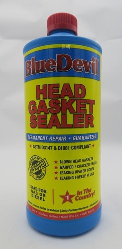 Rebate 38386 Blue Devil Head Gasket Sealer 32 Oz Permanent Repair - 1 ...