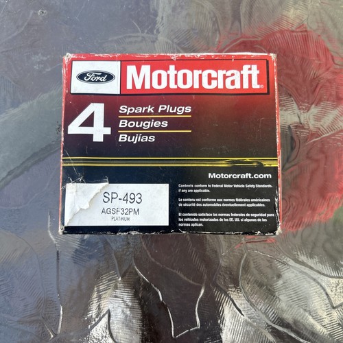 Ford Motorcraft Spark Plugs Set Of 4 Sp-493 | eBay