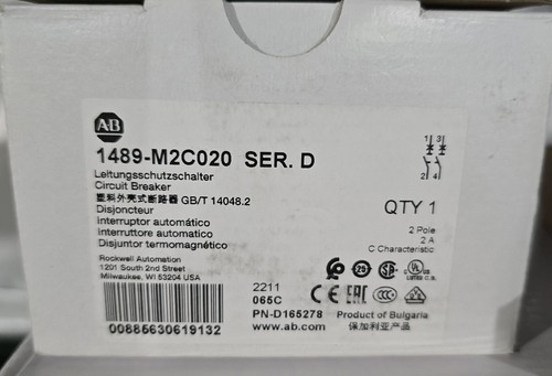 Allen-Bradley 1489-M2C020 Circuit Breaker | eBay