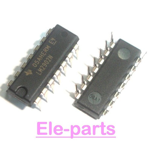 10 PCS LM2902N DIP-14 LM2902 2902 Low power quad operational amplifier ...