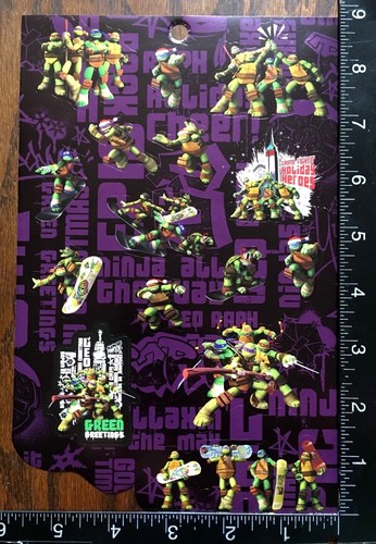 TEENAGE MUTANT NINJA TURTLES, SHEET BEAUTIFUL STICKERS #TN12 | eBay