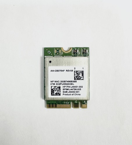 L44431-002 Rtl8822ce Genuine HP Wireless Card Aw-cb375nf for sale ...