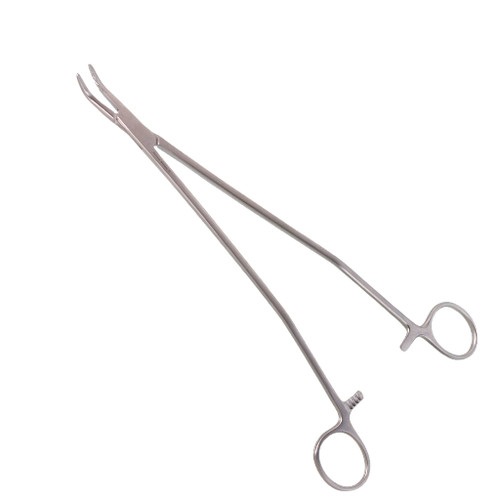 Johnson Needle Holder, 9", Angled, 1 Cross Serrated & 1 Cross Grooved ...