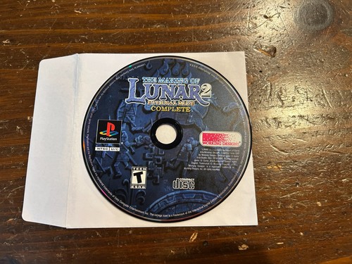 Lunar 2 Eternal Blue Complete PS1 The Making Of Disc | eBay