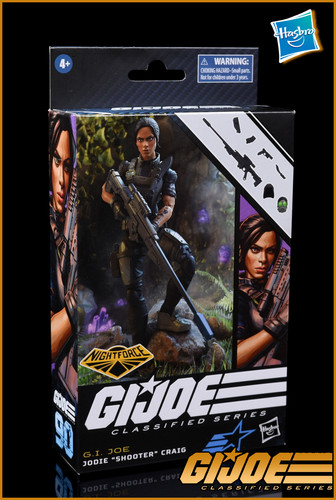 GI JOE CLASSIFIED JODIE 'SHOOTER' CRAIG #70 NIGHTFORCE WAL-MART ...