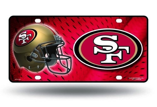 SAN FRANCISCO 49ERS NFL Metal License Plate Tag | eBay