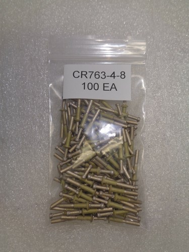 CHERRY RIVETS CR763-4-8 SET OF 100 EACH NEW | eBay