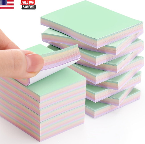 24 Packs Small Sticky Notes Bulk 1.5X2 Inch Mini Self Stick Note Pads ...