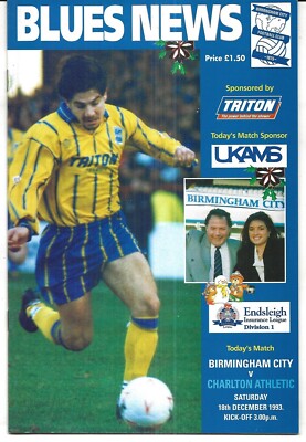 Football League Fixture Programmes (1992-2004) for sale | eBay
