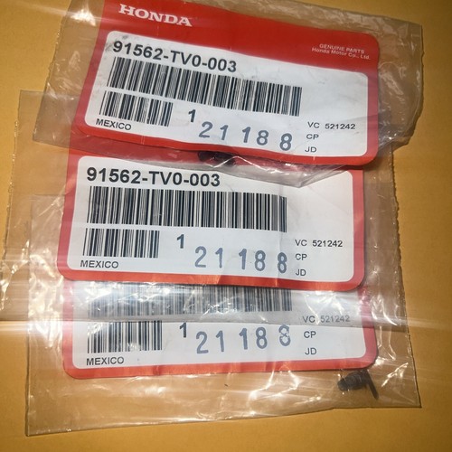 X3 Genuine Honda 91562-TV0-003 Clip Door Weatherstrip | eBay