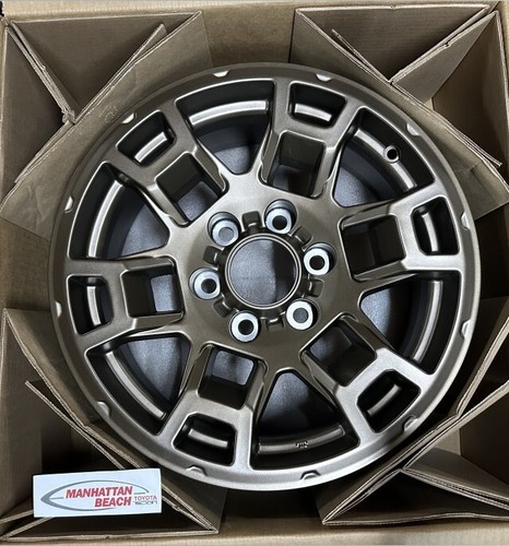 4RUNNER TRD 40TH ANNIVERSAR 17" ALLOY 6 SPOKE FLAT BRONZE WHEEL PTR56 ...