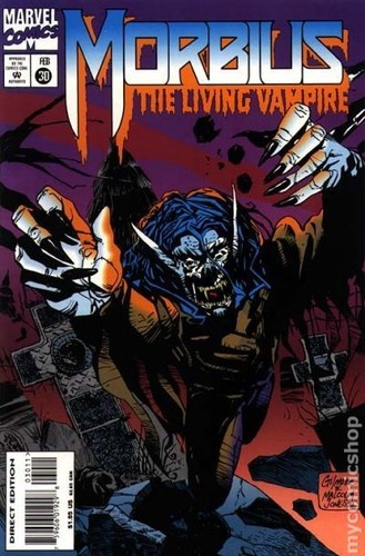 Morbius the Living Vampire #30 FN- 5.5 1995 Stock Image Low Grade | eBay