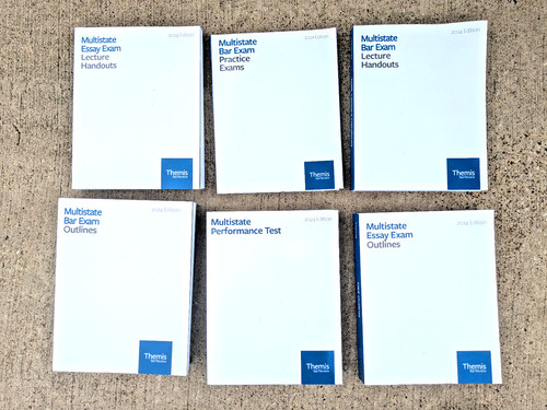 Themis Bar Exam Review 2024 UBE Multistate Very Good Full Set of 6 FAST ...