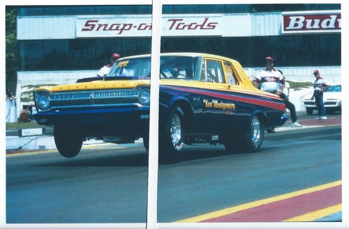 Vintage Drag Racing-Ken Montgomery-1965 SS/B Plymouth Belvedere 426 ...