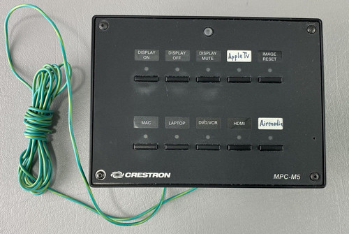 Crestron Mpc-m5 Media Presentation Controller- 10 Button Preset - Black ...