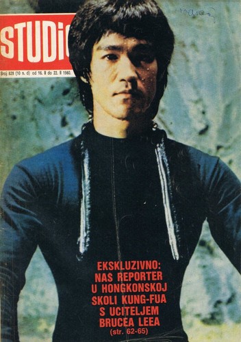 STUDIO #828 1980 Vintage YUGOSLAVIAN MOVIE MAGAZINE cover BRUCE LEE | eBay