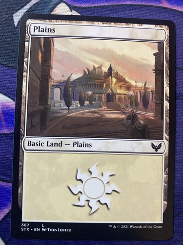 Magic the Gathering:MTG Strixhaven Basic Land-Plains #367 | eBay