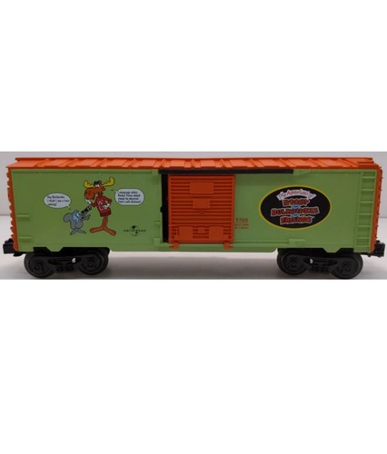 LIONEL ROCKY & BULLWINKLE CARTOON TV SHOW BOX CAR 6-26205! O GAUGE ...