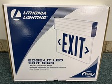 Lithonia Lighting LED Industrial Exit Signs for sale | eBay