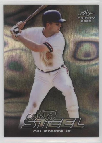 2023 Leaf Trinity Mega Box Steel Silver Lava Cal Ripken Jr #S-11 HOF | eBay