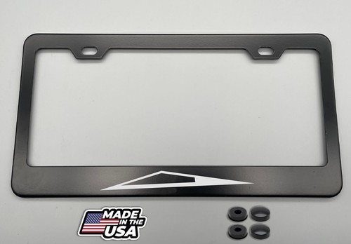 Cybertruck Icon laser engraved Stainless License Plate Frame fit Tesla ...