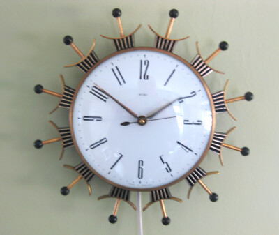 Vintage Electric Clock in Wall Clocks for sale | eBay