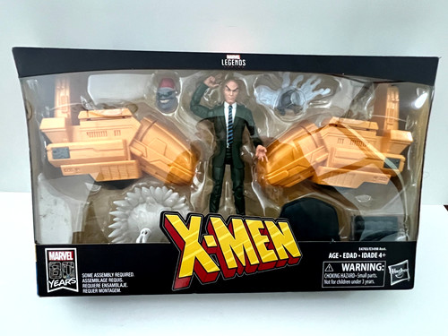 Marvel Legends Professor X Hover Chair 6" Deluxe Figure X-Men Xavier 80 ...